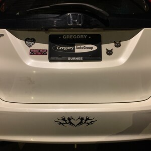 Car Tramp Stamp Vinyl Decal Rearview Mirror Laptop Bumper Sticker ...