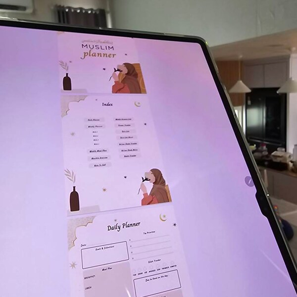 Muslimah Planner Printable and Digital, Muslim Journal, Quran Tracker ...