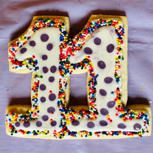 Custom Cookie Cutter. Lettered Number 5 five Fondant Play - Etsy