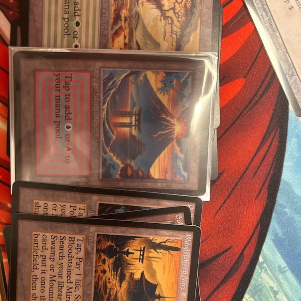 10 Dual Lands (custom Full Art Lands for Magic the Gathering) - Etsy