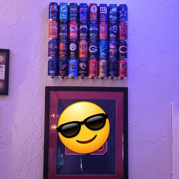 Modern Can Frame - Ted Hold My Beer - Etsy