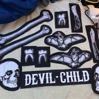 Occult Tooth Patches - Wisdom Teeth, Punk Patch, Goth Patch, Pagan ...