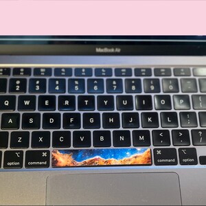 Spacebar Sticker, Outer Space Decal, Laptop Stickers, Keyboard Stickers ...