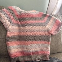 CROCHET PATTERN & VIDEO/ Athabasca Falls Pullover /easy Raglan Crochet ...