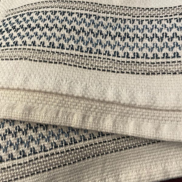 Rudolph-huck Towel Pattern - Etsy