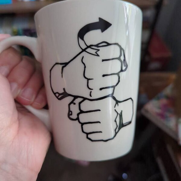 Magnet: Spill That Tea! ASL Gift for Deaf, CODA, Teacher of the Deaf ...