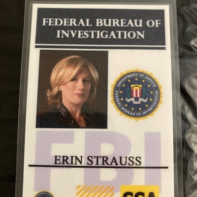 Criminal Minds FBI ID Badges: Reid, Prentiss, Jareau, Garcia, Rossi ...
