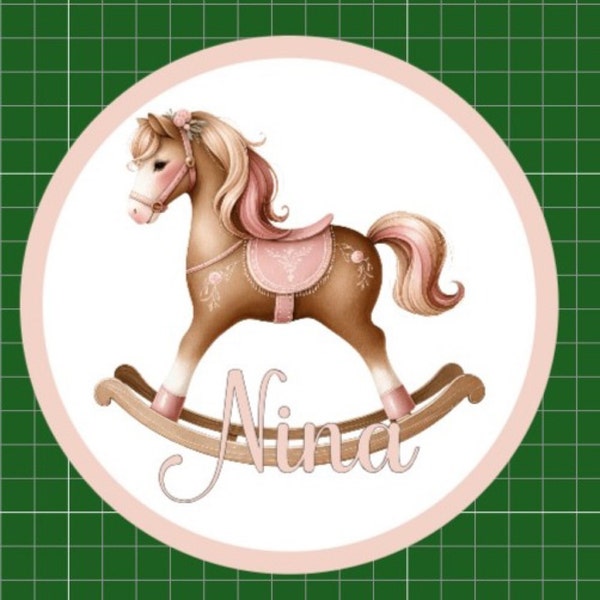 Rocking Horse Clipart, New Baby Clip Art, Boy Girl Neutral Horses Pngs ...