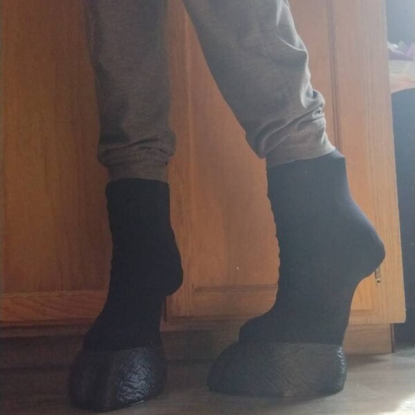 HOOF BOOTS Cloven Hooves NEW Design - Etsy