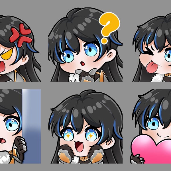 Custom Twitch Emotes | Animated Emote | Cute Streamer Emojis | Cute ...