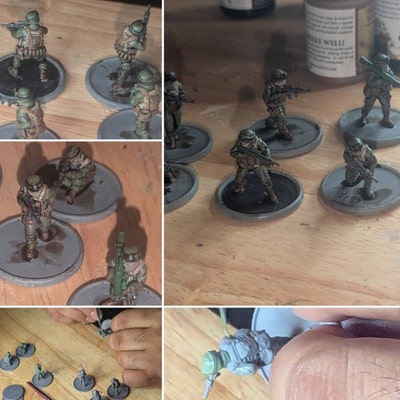 Stalker Squad ZONA ALFA Modern Wargaming Miniatures for Tabletop RPG ...
