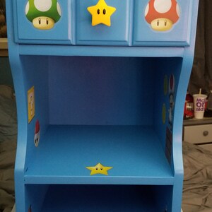 Super Mario Star Drawer Knobs Nintendo Game Room Cute Star Video Game ...