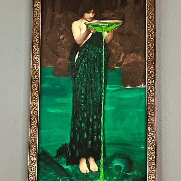 Circe Invidiosa, John William Waterhouse, Pre Raphaelite, Art Nouveau ...