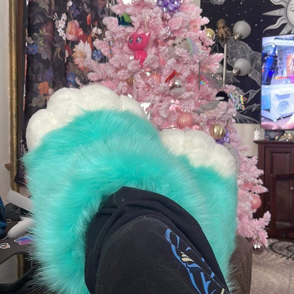 White Feet Paws Fursuit Kemono Toony Kigurumi Fursona Kawaii Outdoor ...