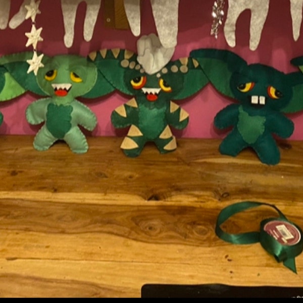 Horror Fan Felt Toy Pattern PDF - Instant Download - Horror Movie ...