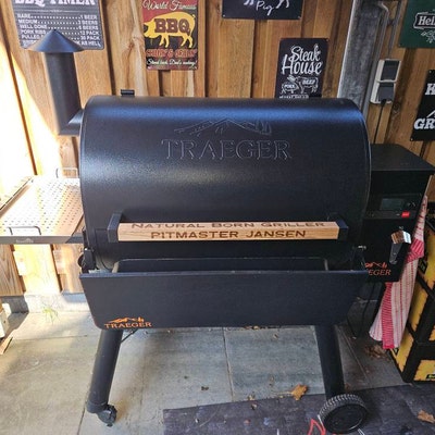 Pellet Smoker Storage Basket W/accessories for Traeger Pellet Smokers ...