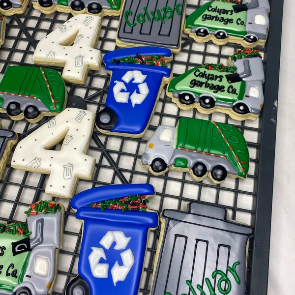 Trash Garbage Recycle Truck Cookie Cutter - Etsy