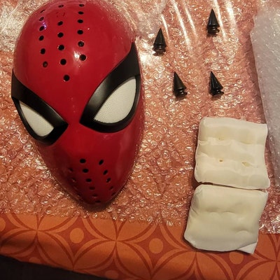 Spider Punk Faceshell and Lenses With Spike Magnetic - Etsy
