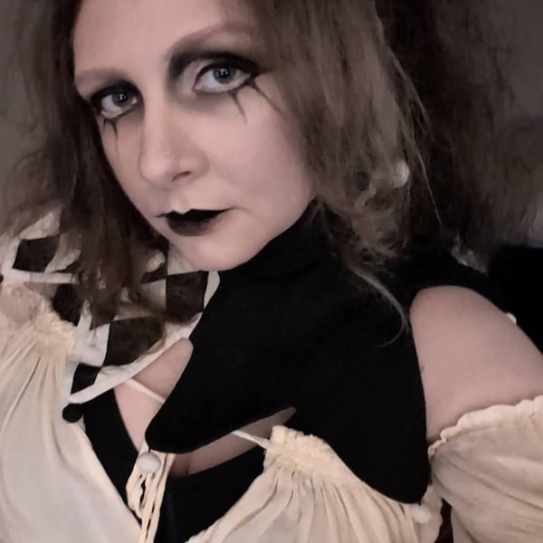 Baroque Jester, Buffoon Costume, Collar Medieval Cosplay, Neck Corset ...