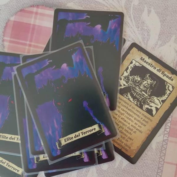 Elite of Dread Skill Cards: Custom Heroquest Add-on (2021 Style) for ...