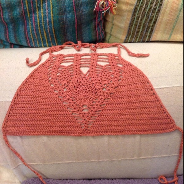 Crochet Halter Top Pattern, Bustier Patter, Gratis Haakpatronen ...