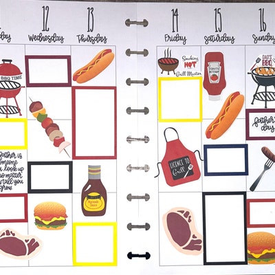 Word for the Day Digital Planner Stickers, Pre-cropped Digital Stickers ...