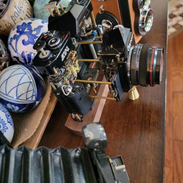 Leica Camera Disassembled | Vintage Camera | Mechanical Film Camera ...