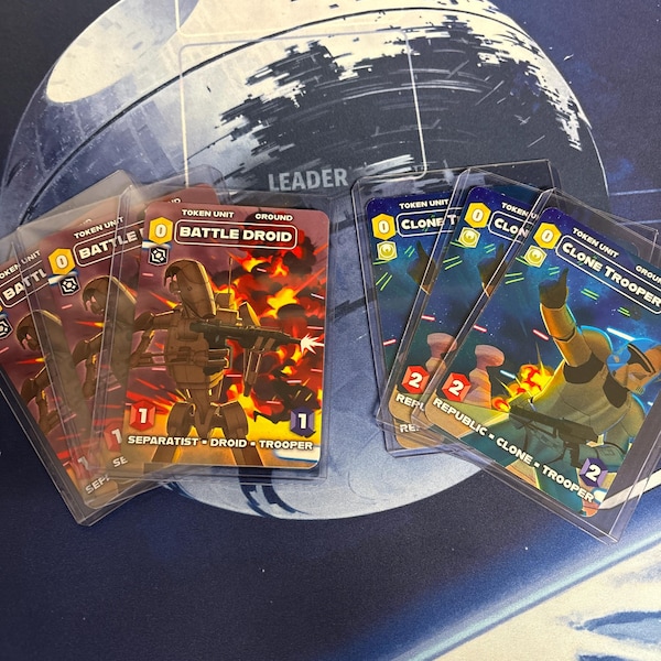 X-wing and Tie Fighter Tokens - Star Wars Unlimited TCG - Standard ...