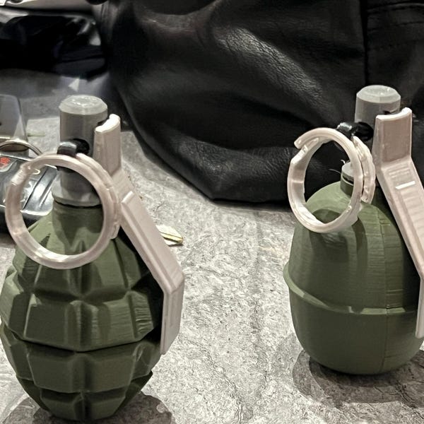 RGD-5 F-1 Grenade STL File 3d Printer Stl File Figure 3D Models Stl ...