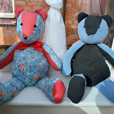 Simplicity A2115 Pattern Memory Bear Pattern Plush Sewing Pattern ...