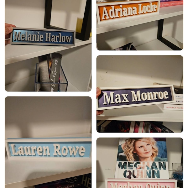 Crossover Light up Book Nook USB UV 3D Printed Bookshelf Decor - Etsy