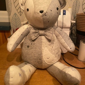 Simplicity A2115 Pattern Memory Bear Pattern Plush Sewing Pattern Memorial Bear Teddy Bear ...