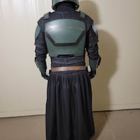 Mandalorian Back Armor, Can Be Custom Sized, Manufactured & Shipped ...