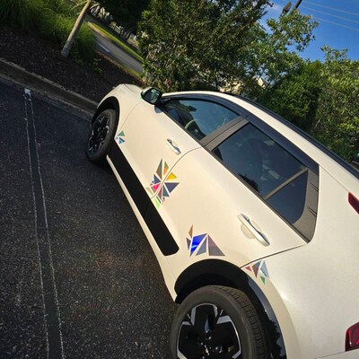 Triangle JDM Car Decal Sticker / Triangle Side Vehicle Wrap / Truck Car ...