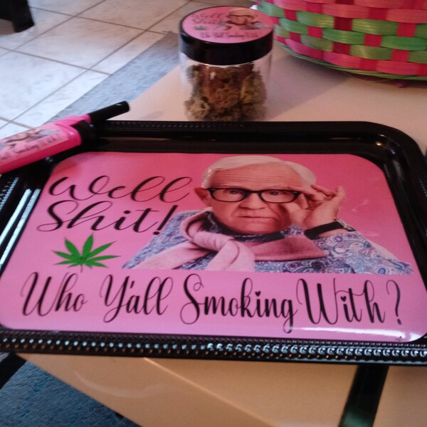 Boondocks Smoke Tray Set- Rolling Tray - Etsy