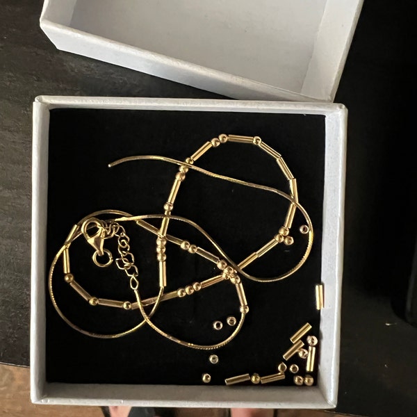 Custom Morse Code Necklace, Personalized Hidden Message Necklace, Morse ...