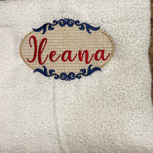 Embossed Scroll Frame Embroidery Monogram Frame - Instant Download - Etsy