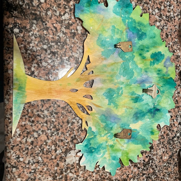 Oak Tree Shape - Laser Cut Unfinished Wood Cutout Shapes - Always Check ...
