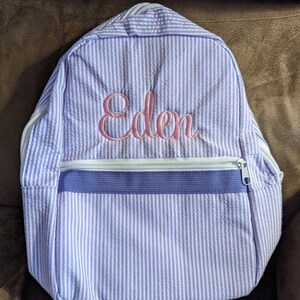 Toddler Knapsack Personalized Embroidered Flower Girl or Ring - Etsy