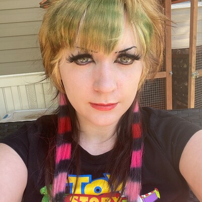 Instaqueen Scene Queen Kid Emo Coontail Raccoon Tail Clip in Human Hair ...