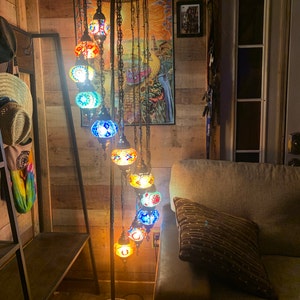 Floor Lamp Turkish Standing Lamp 58 Height Turkish - Etsy
