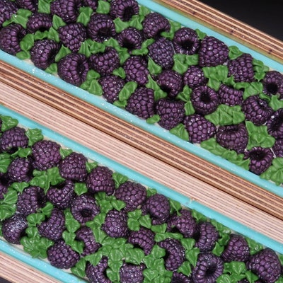 3D Raspberry Silicone Mold Soap Molds Raspberries Mold Berries Mold ...