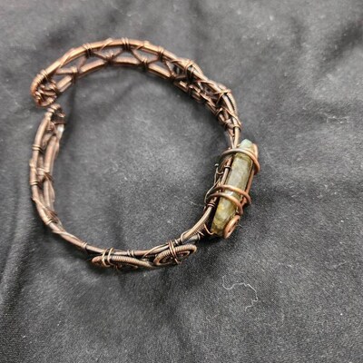 Beautiful Onex Pendant Copper Pendant. Wire Wrapped Pendant. Handmade ...