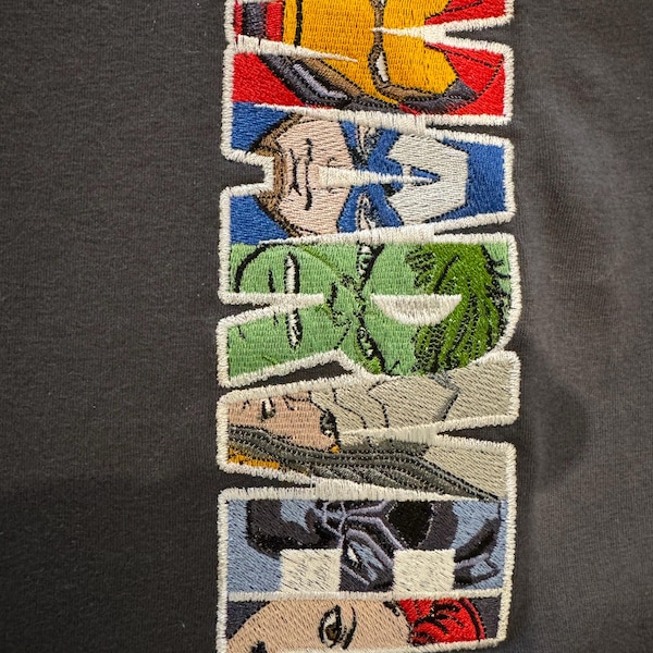 Superhero 'marvel' Embroidery Machine File - Etsy