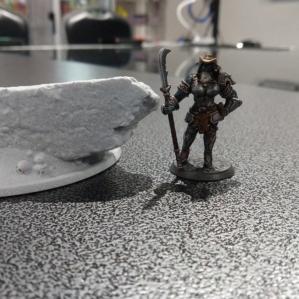 Chromatic Blue Dragon Miniature - Rescale Miniatures - Dnd Miniatures ...