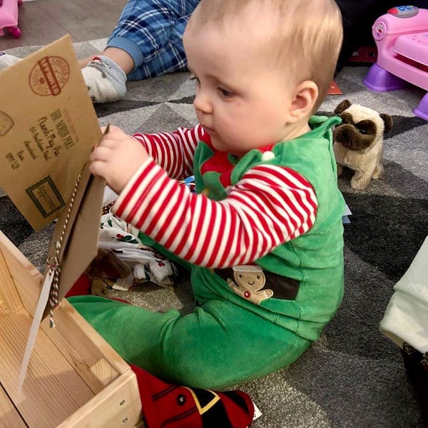 Baby's First Christmas Letter From Father Christmas, Personalised ...