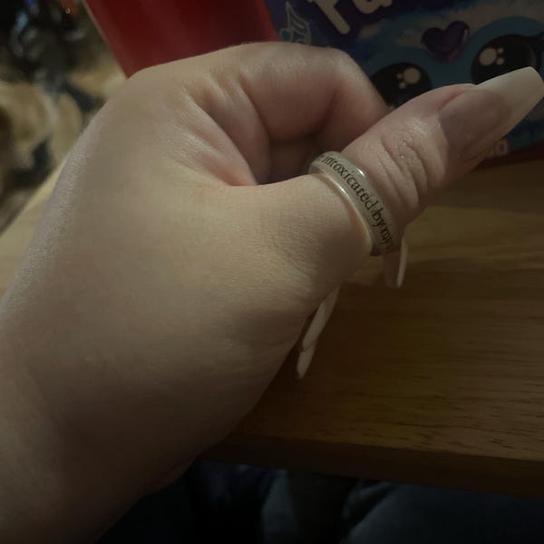 ACOTAR Book Page Ring - Etsy