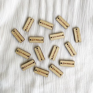 Custom Wooden Labels,custom Name Tags,labels for Handmade Products ...