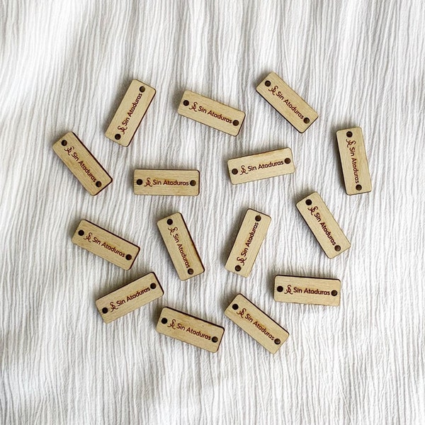 Custom Wooden Labels,custom Name Tags,labels for Handmade Products ...