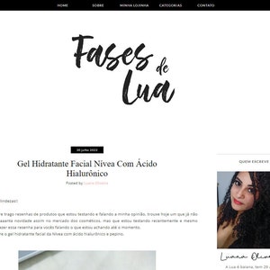 Responsive Premade Blogger Template Minimalist Design Simple White Blog ...